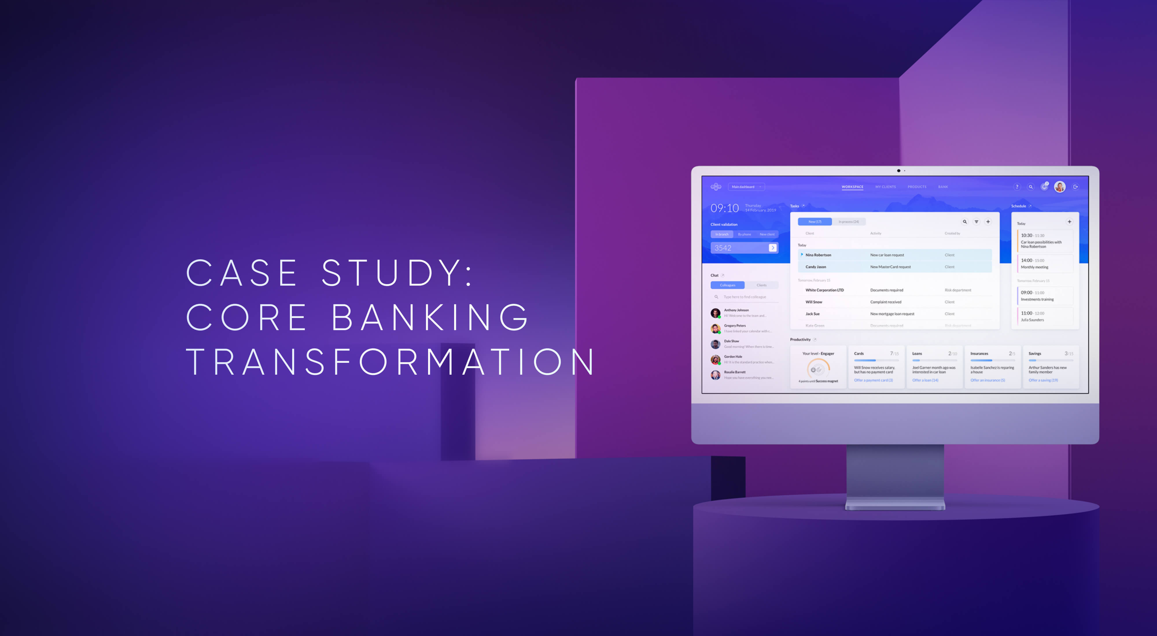 Case Study: Core Banking Digital Transformation in the Cloud • UXDA | Financial UX Design